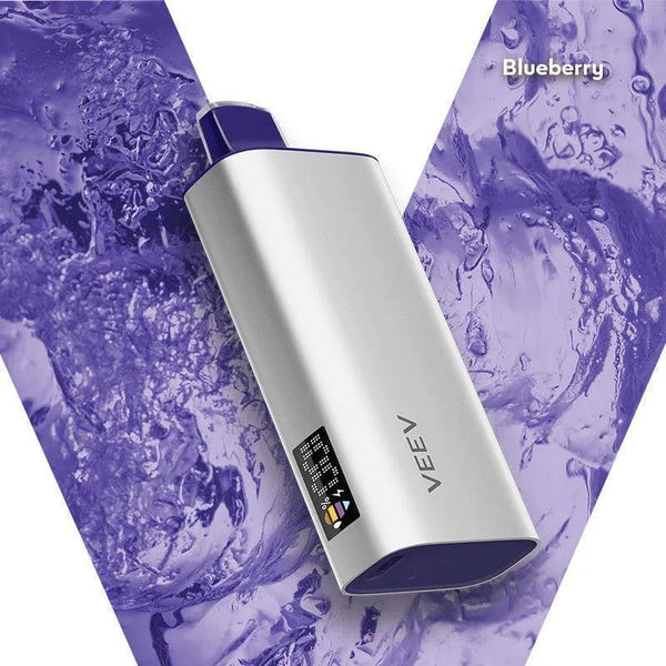 Veev Now 8000 Blueberry Intense Disposable Vape, 18mL - Vapor Shoppe
