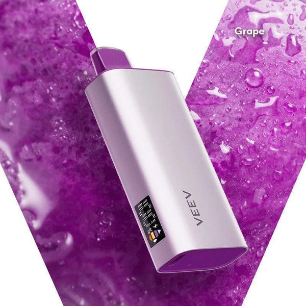 Veev Now 8000 Grape Intense Disposable Vape, 18mL - Vapor Shoppe