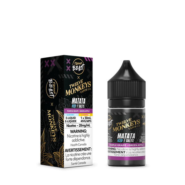 Flavour Beast 12Monkeys Salts Matata Ice Salt Nicotine - Vapor Shoppe