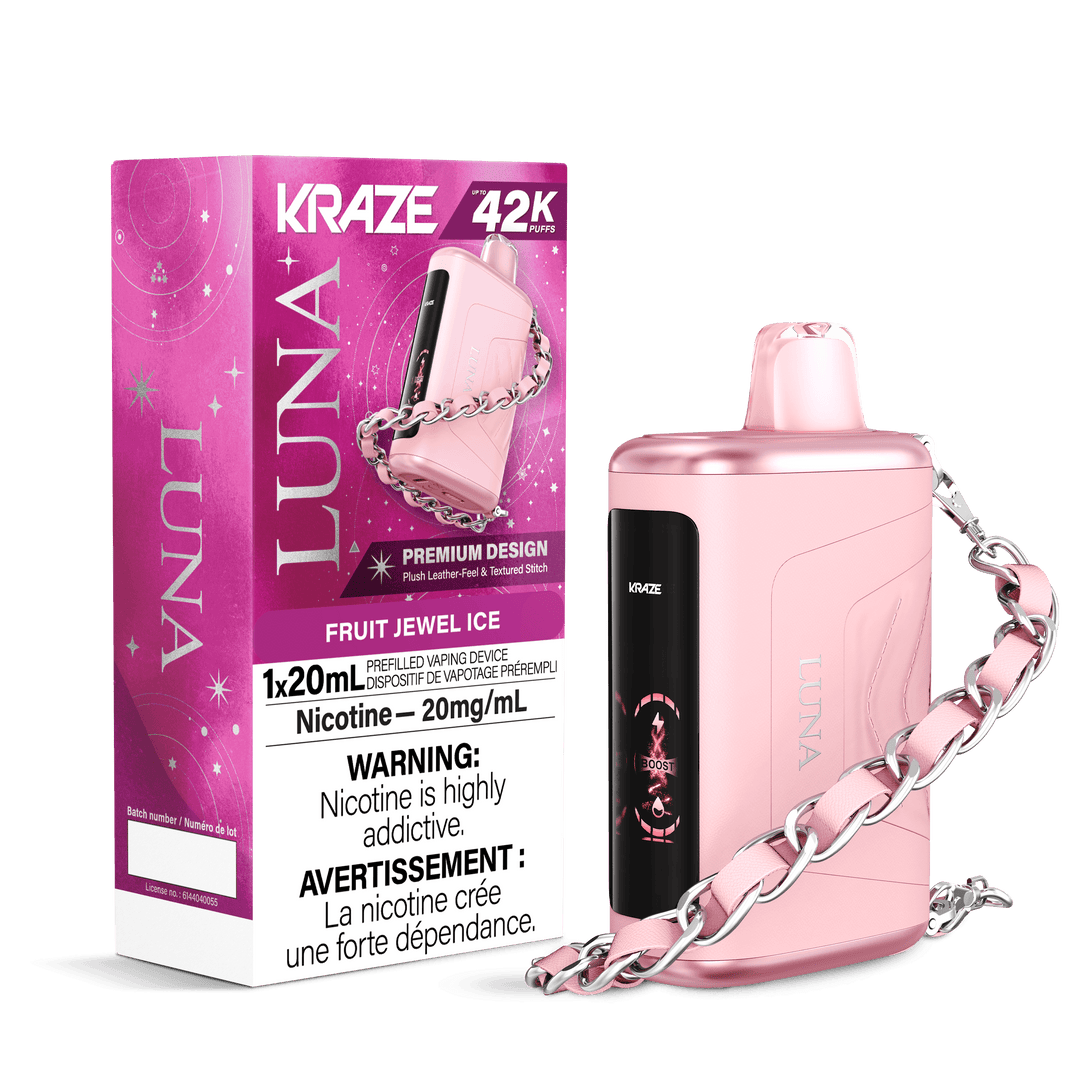 KRAZE Luna 42K Disposable Vape, 42000 Puffs - Vapor Shoppe