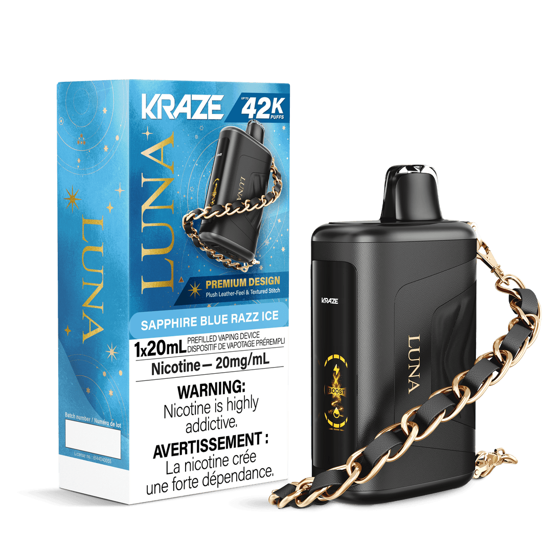 KRAZE Luna 42K Disposable Vape, 42000 Puffs - Vapor Shoppe