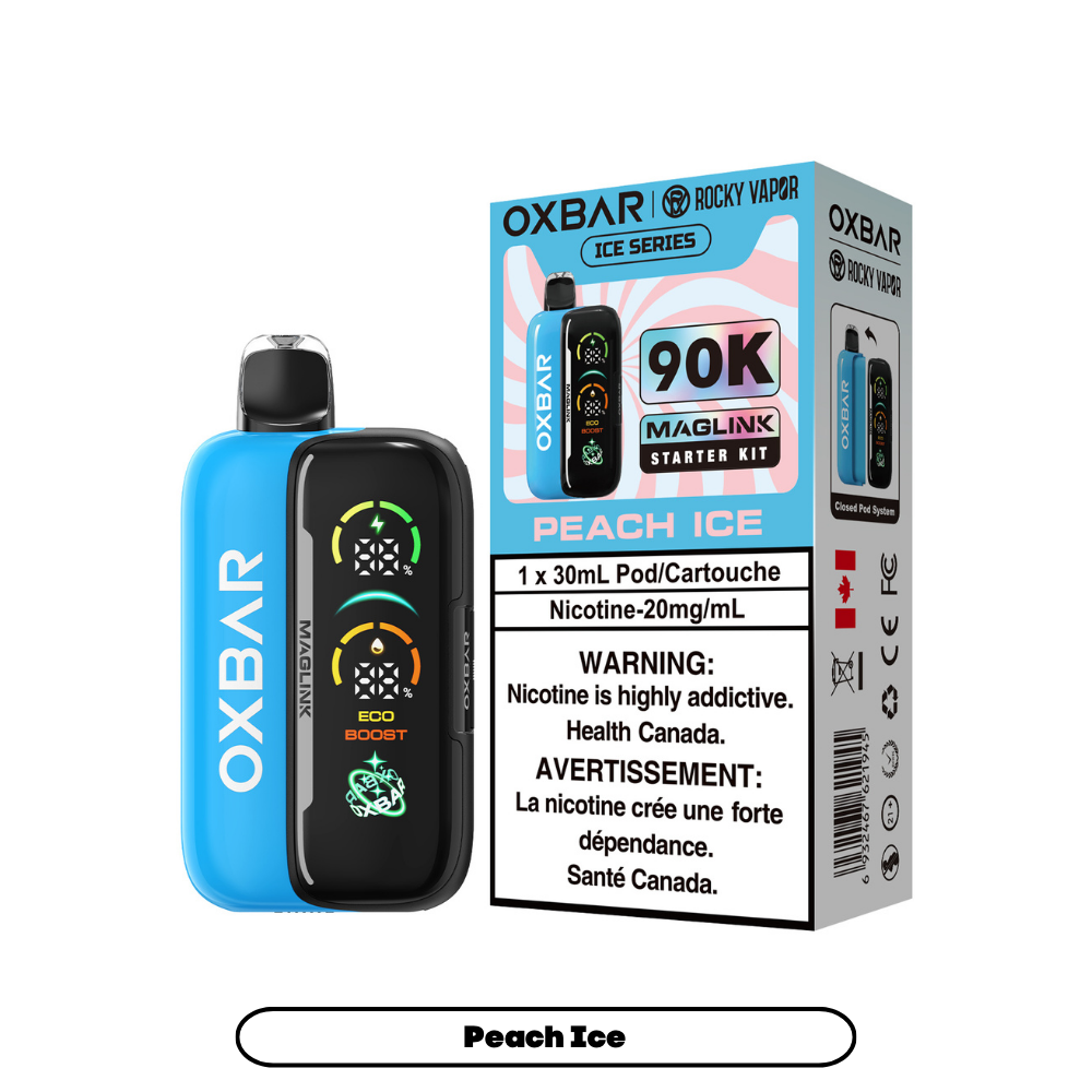 OXBAR Maglink Peach Ice Vape Pod, 30mL - Vapor Shoppe