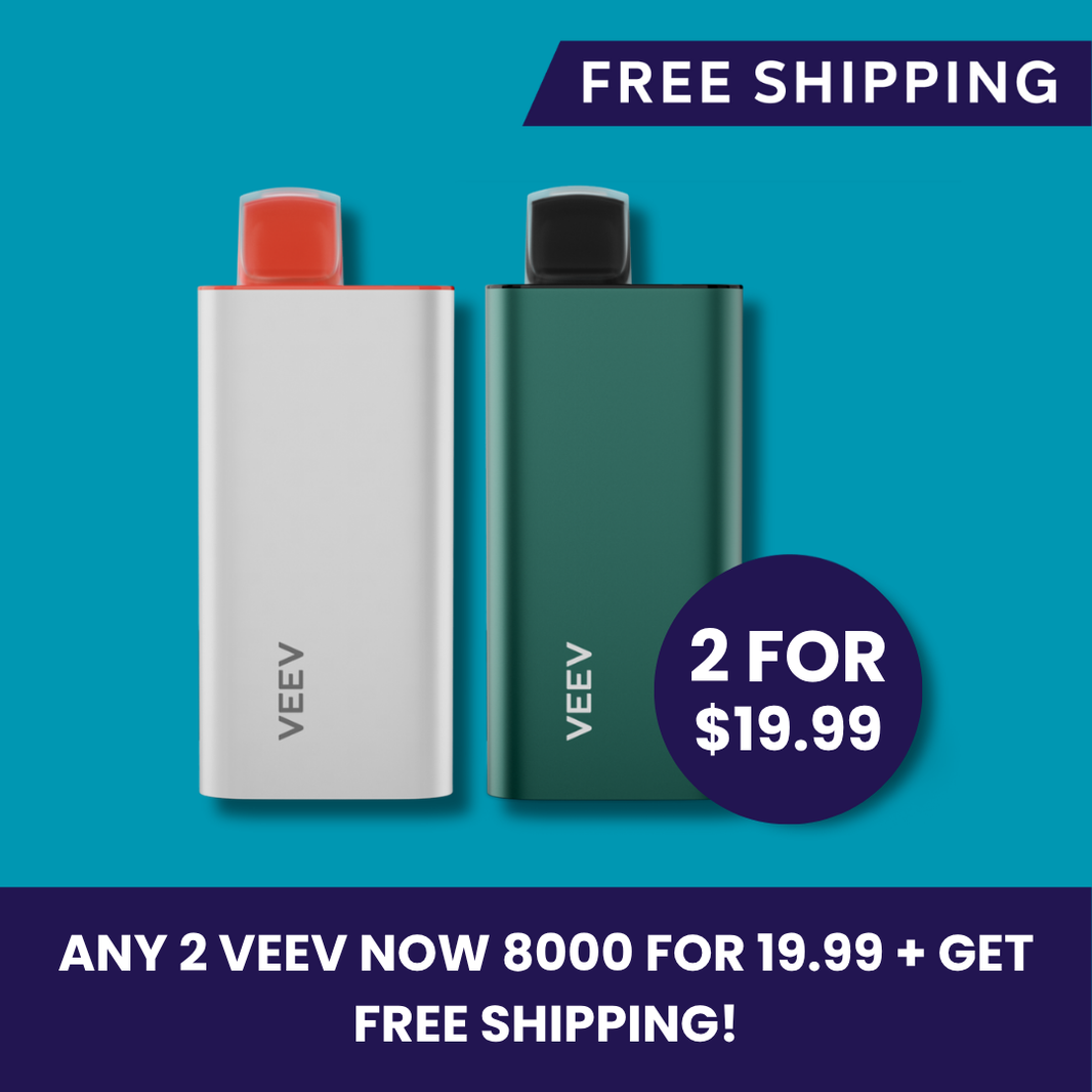 Veev Now 8000 Grape Intense Disposable Vape, 18mL - Vapor Shoppe