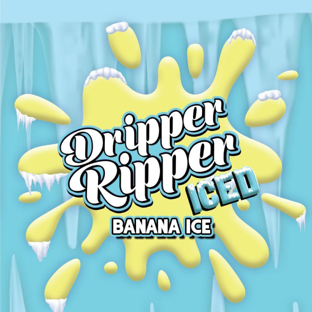 Dripper Ripper Banana Iced Freebase Juice - Vapor Shoppe