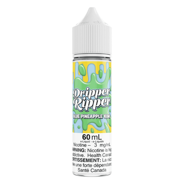 Dripper Ripper Blue Pineapple Kiwi Freebase Juice - Vapor Shoppe