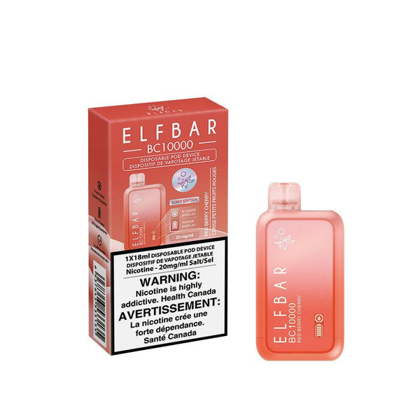 Elfbar BC10000 Red Berry Cherry Disposable Vape, 18mL - Vapor Shoppe