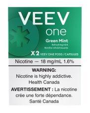 VEEV One Green Mint Vape Pod, 4mL - Vapor Shoppe