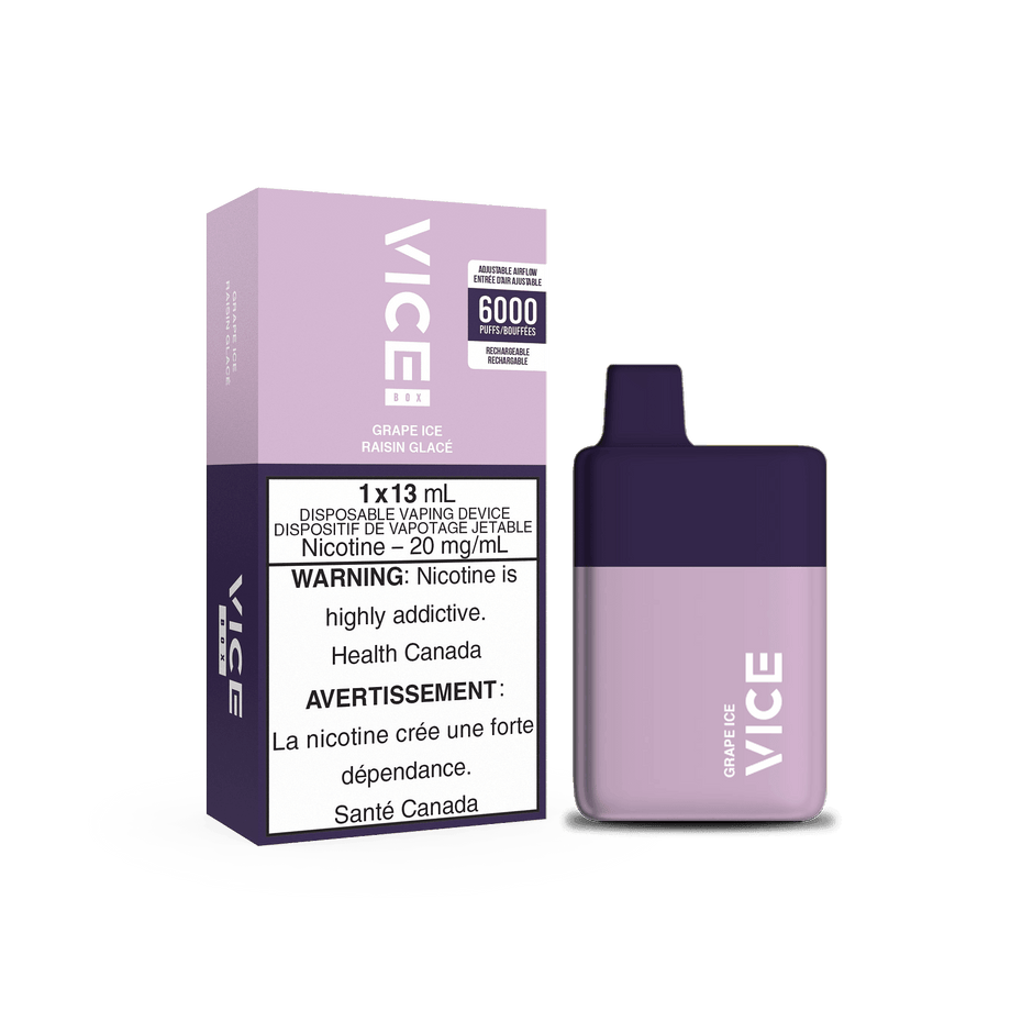 Vice Box Disposable Vape, 6000 Puffs - Vapor Shoppe